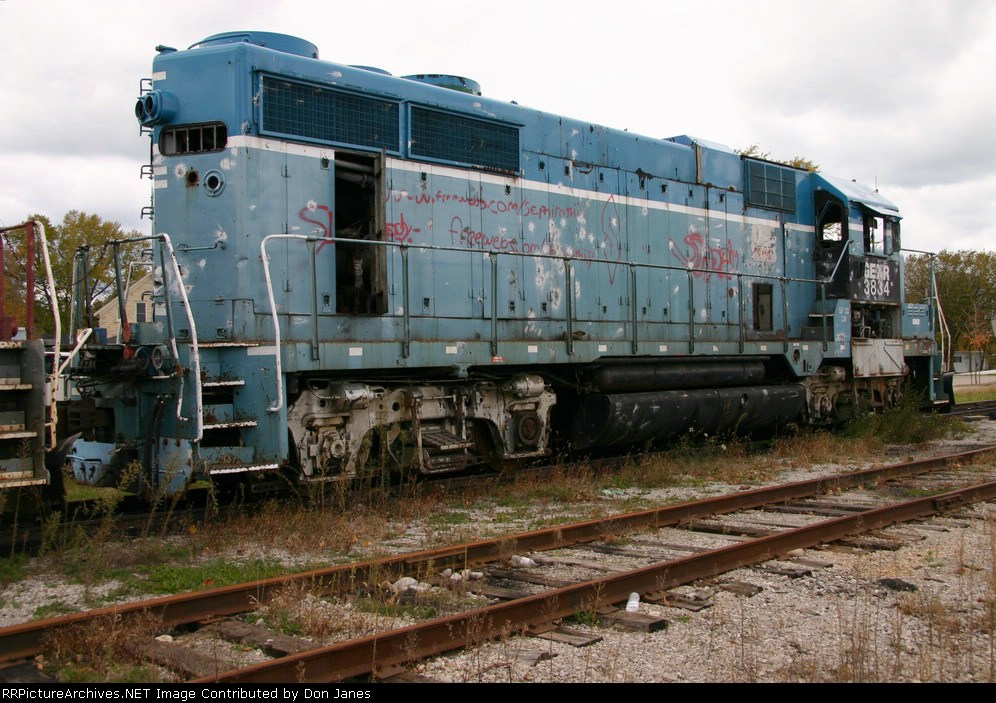 GEXR 3834 used for target practice